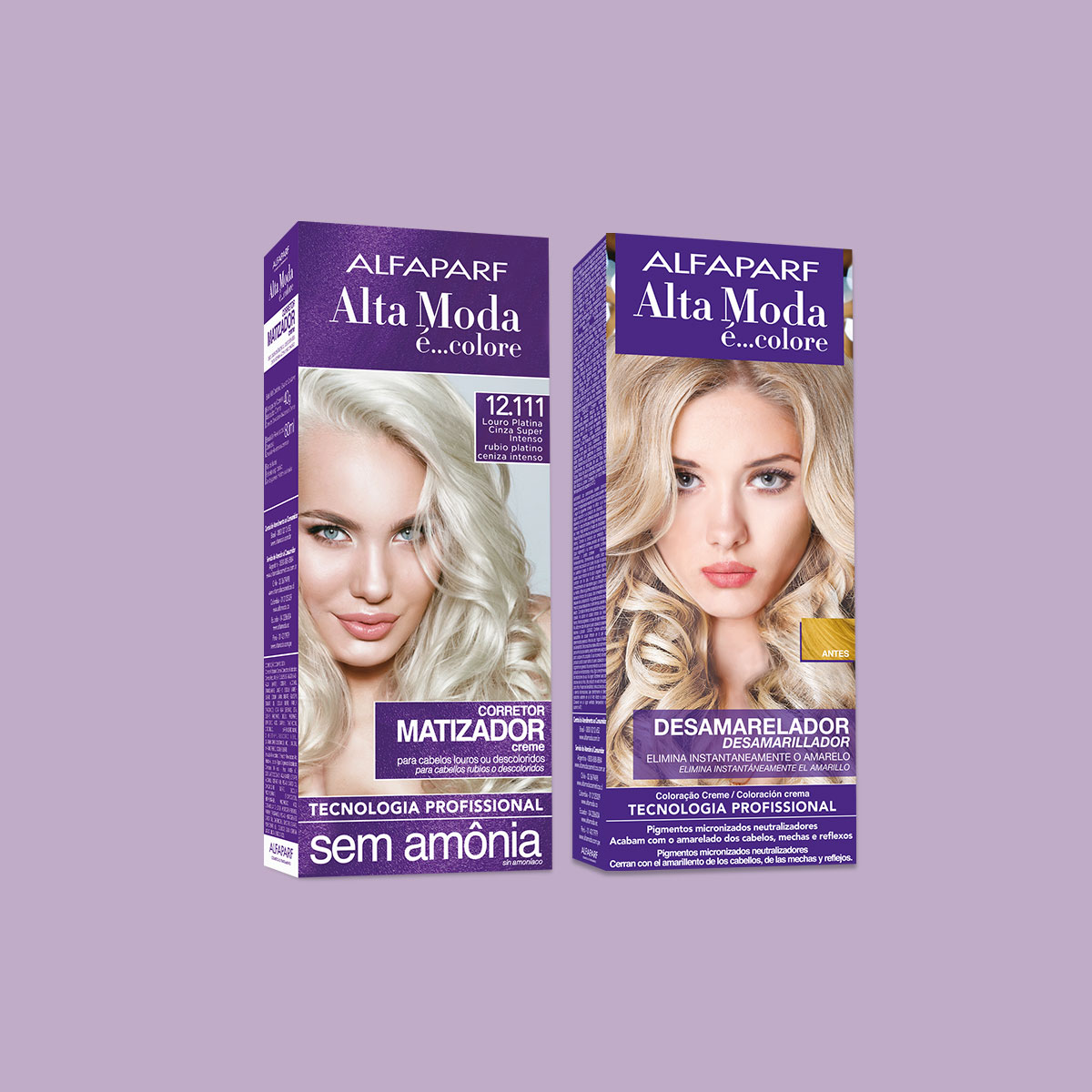 Tintura profissionais para cabelos | Alta Moda è
